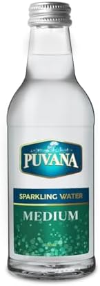 سعر Puvana Natural Pure Sparkling Medium Glass Water, 240ml, Pack of 24 فى السعودية | بواسطة ...