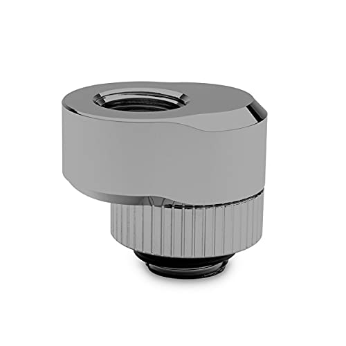 EKWB EK-Quantum Torque Rotary Offset Adapter Fitting, 7mm, Black Nickel ...