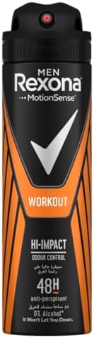 Rexona Men Antiperspirant Deodorant Workout Spray 150ML price in UAE ...