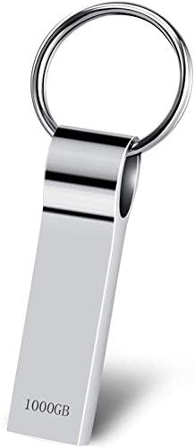 Kaulrey 1TB Flash Drive, USB 3.0 Flash Drive Metal Waterproof USB Drive ...