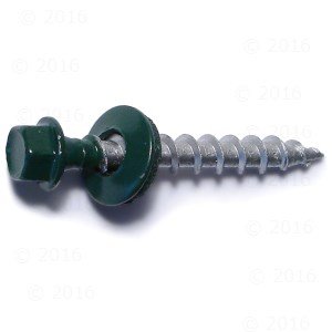 Amazon.com: 10 x 1-1/2 Green Pole Barn Screw (86 pieces): Industrial ...