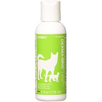 Amazon.com : VETiONX Derma-IonX - Pet Skin Care for Dogs and Cats. All ...