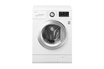 LG 7Kg 1000 RPM Direct Drive Motor, Front Load Washing Machine, White ...