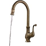 Classic Polished Brass Kitchen Taps: Amazon.co.uk: DIY & Tools