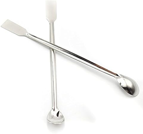 Nützliche Lab Löffel, Reagenz Doppel Ende Edelstahl Lab Spatel Werkzeug ...