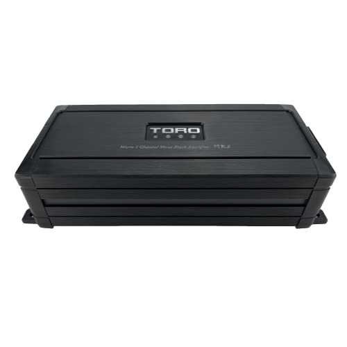 TORO TECH – R6, 8000 Watts MAX – 3200 Watts RMS 0.5Ω Stable Monoblock Car Amplifier Sound ...