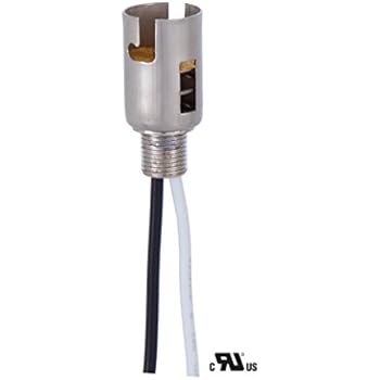 Bayonet Bulb Socket, BA15d base (1076, 1176 etc.), 1-hole L-Flange ...