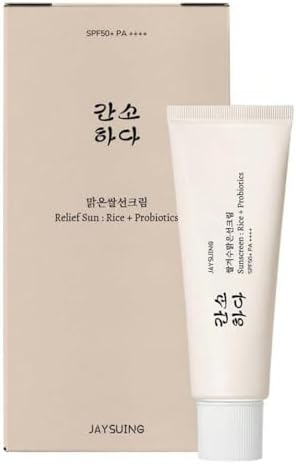 Relief sun : Rice + Probiotics sunscreen:Rice + probiotics SPF50+PA ...