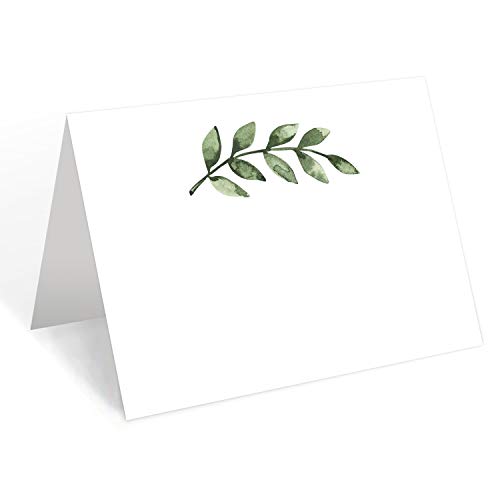 321Done Blank Table Tent Cards, 4x6 Inches Folded for Weddings ...