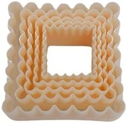 Orange 5 Piece Square Shape Cookie Cutter Set price in Saudi Arabia ...