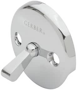 Gerber Tub Waste and Overflow Trip Lever - Chrome - Toilet Tank Levers ...