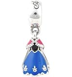 Amazon.com: Pandora Disney Elsa's Dress with Sky Blue & Shimmering Blue ...