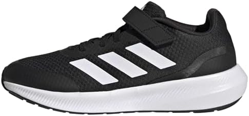 Adidas RUNFALCON 3.0 EL K CBLACK/FTWWHT/CBLACK RUNNING SHOES - LOW (NON ...