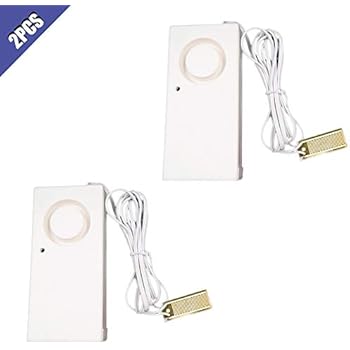 Ximimark 2Pcs Water Leak Alarm Flood Level Bath Tub Sink Overflow ...