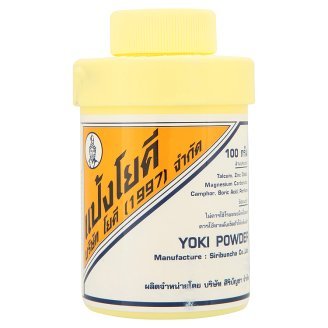 Buy Yoki Powder Original Thai al Reduce Itchy Acne Skin 100g (2 Pack ...