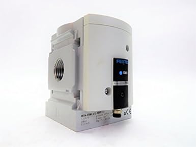 FESTO MS6-FRM-1/2-AD7 Branching Module Type: 527676 w/ Pressure Sensor ...