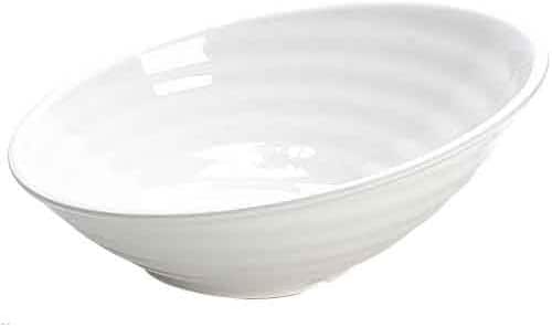 Amazon.com | Preminum Quality White Melamine half Moon Shape Buffet ...