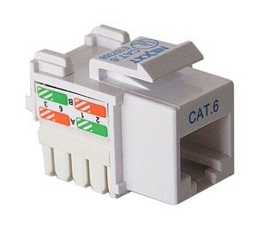 RJ45 CAT6E LAN I/O Punch Down Network Keystone Jack: Amazon.in: Electronics