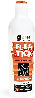 سعر Pets Republic Flea & Tick Shampoo With Keratin - 500 ml فى مصر | بواسطة امازون مصر | كان بكام