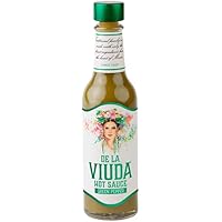 Amazon.com : 2 set of 3 pc De La Viuda Green Pepper Hot Sauce ...