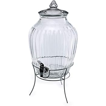 Amazon.com | Circleware 69184 Vintage Dots Beverage Dispenser with ...