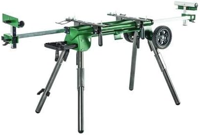 Masterforce Universal Folding Miter Saw Stand with Wheels - - Amazon.com