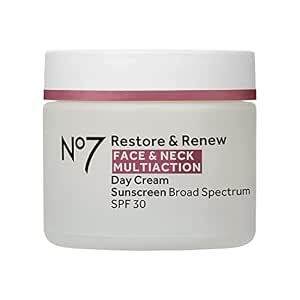 Amazon.com: No7 Restore & Renew Day Cream Spf 30 50Ml : Beauty ...