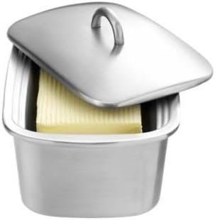 Lakeland Stainless Steel Insulated Butter Dish with Lid – BigaMart