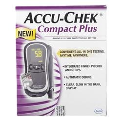 Accu-chek Compact Plus Blood Glucose Meter: Amazon.co.uk: Health ...