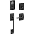 Schlage Touch FE375-CEN-622-LAT Matte Black Keyless Touchscreen ...
