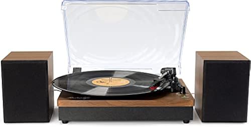 Record Player for Vinyl with Speakers 3-Speed Turntables for Vinyl ...