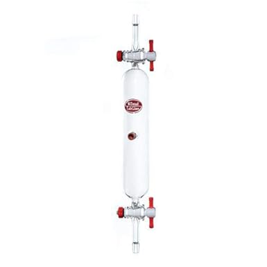 Wilmad-Lab Glass LG-8601T-108 Gas Collection Tube with PTFE Plug and ...