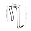 Wire Cubicle Hook Panel Wall Wire Hooks Wall Cubicle Hanger for ...