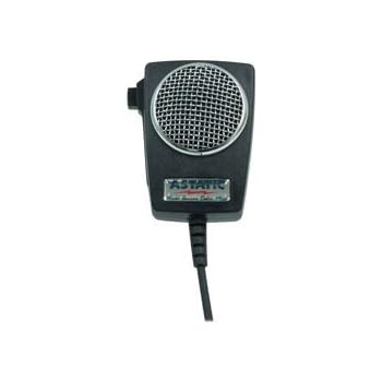 Amazon.com: Astatic 302-D104M6B Amplified Ceramic Power CB Microphone ...