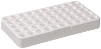 Nalgene 5030-0510 White Polycarbonate Cryogenic Vial Rack, 197 Length x ...