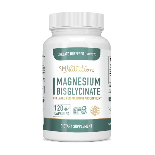 Magnesium Glycinate 400mg | 100% Chelated with TRAACS® for Maximum ...
