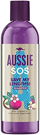 Aussie Shampoo SOS Save My Lengths Vegan Shampoo, Damaged Hair ...