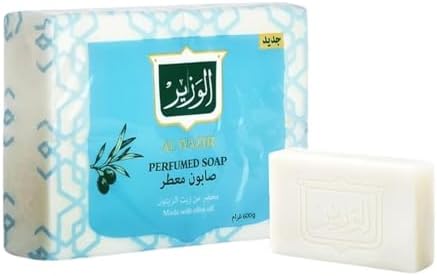 Al Wazir Perfumed Soap Prepared with Olive Oil 4 Pieces 600g price in ...