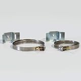 Amazon.com: Pipe Post Mounting Brackets (Two Signs): Office Products