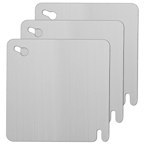 3 Packs 4 Inch Electrical Box Cover Metal Square Cover Junction Box ...