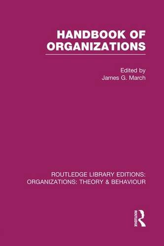 Handbook of Organizations (RLE: Organizations) (Routledge Library ...