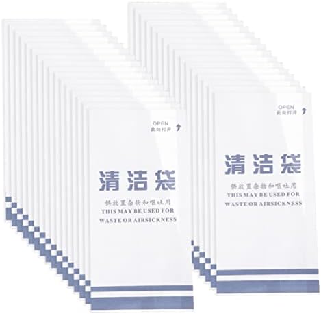 Healifty 50pcs Aviation Vomiting Paper Bag Travel Sick Bags Travel ...