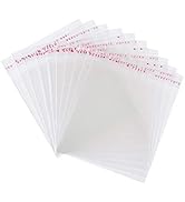 Amazon.com: Fashewelry 1000Pcs Clear Plastic Cello Treat Bags Self ...