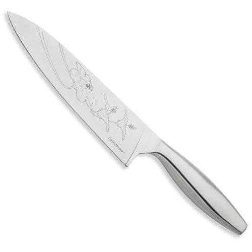 The top Chef's Knives CulinHome Decor Collection 8-Inch Hibiscus Chef's ...