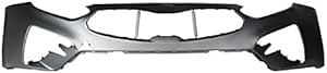 Amazon.com: Primed Front Bumper Cover Fascia Replacement for 2019 2020 ...