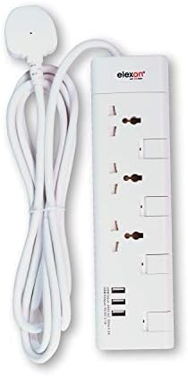 USB Power Extension - Elexon ESMA Certified (2 years Warranty) 3 Way 3 ...