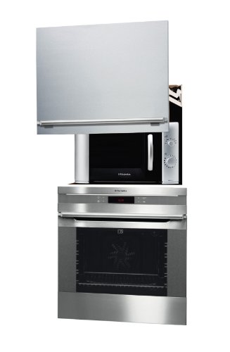 Porte relevable pour niche micro ondes