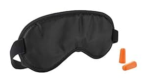 Amazon.com: Travel Smart by Conair Eye Mask & Earplug Set, Black ...