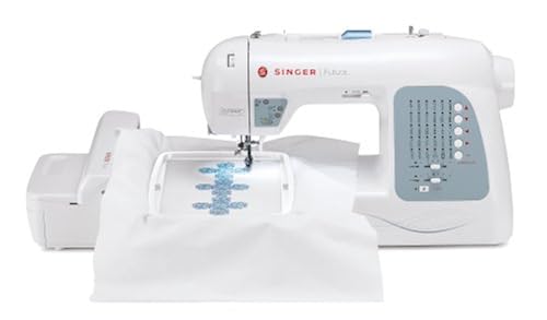 SINGER Futura XL400 Portable Sewing and125 Embroidery Design Machine ...