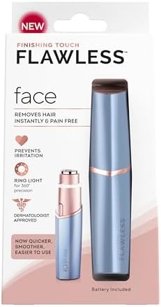 سعر Flawless Finishing Touch Women's Painless Hair Remover, Newest Model (Parisian Blue) فى ...